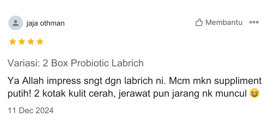 Probiotic By Labrich – Labrich Malaysia HQ